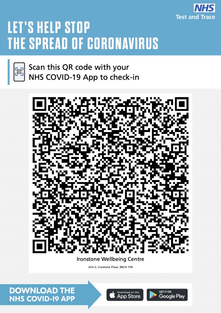 News & Updates | Covid-19 | Track and Trace | Ironstone Wellbeing Centre